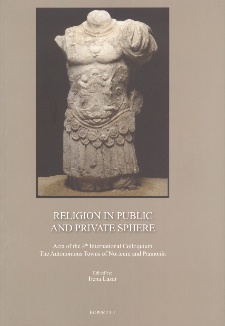 RELIGION IN PUBLIC AND PRIVATE SPHERE - ZRS Koper